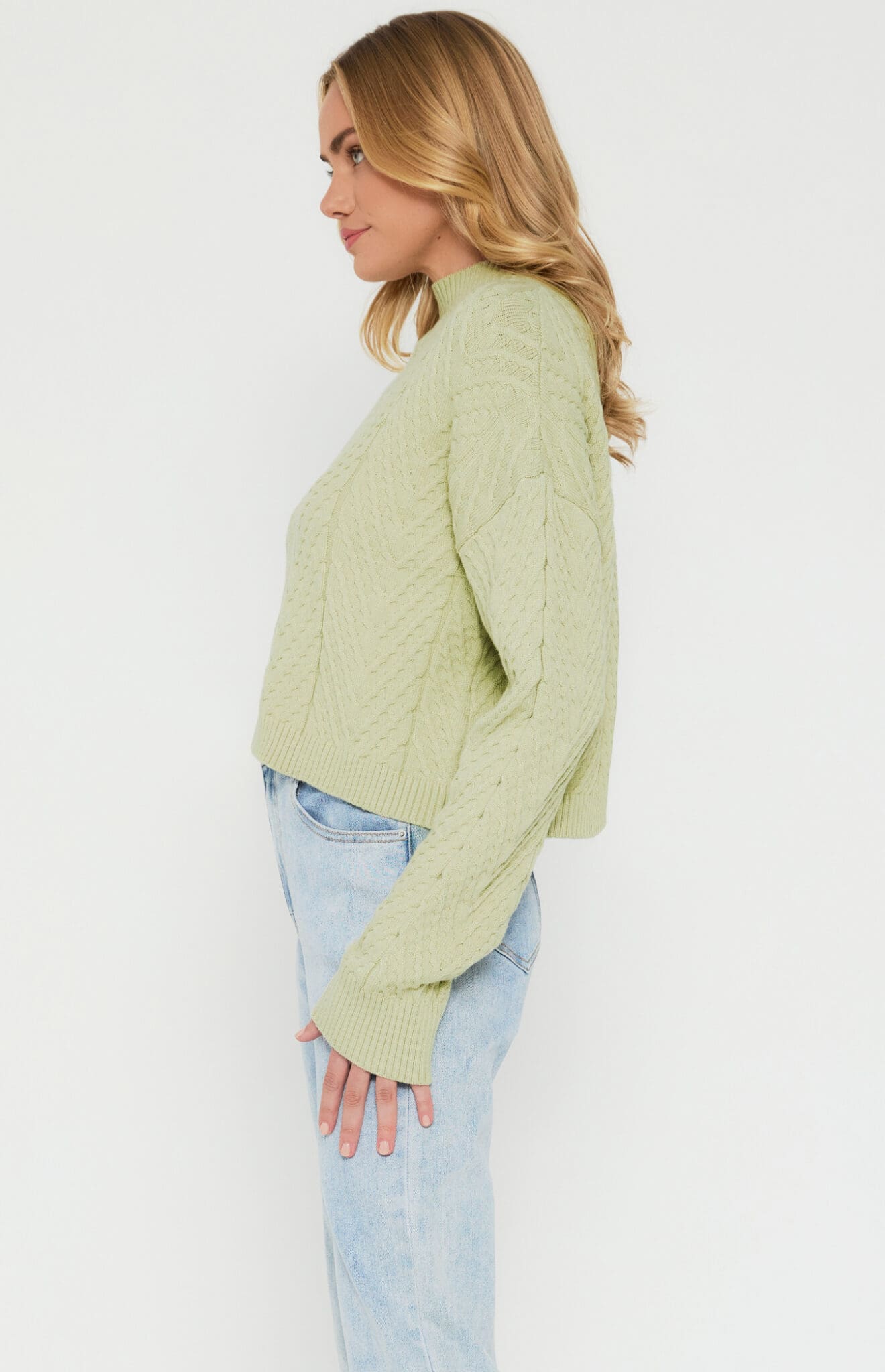 Bronti Knit - Green | Symphony’s On Argyle