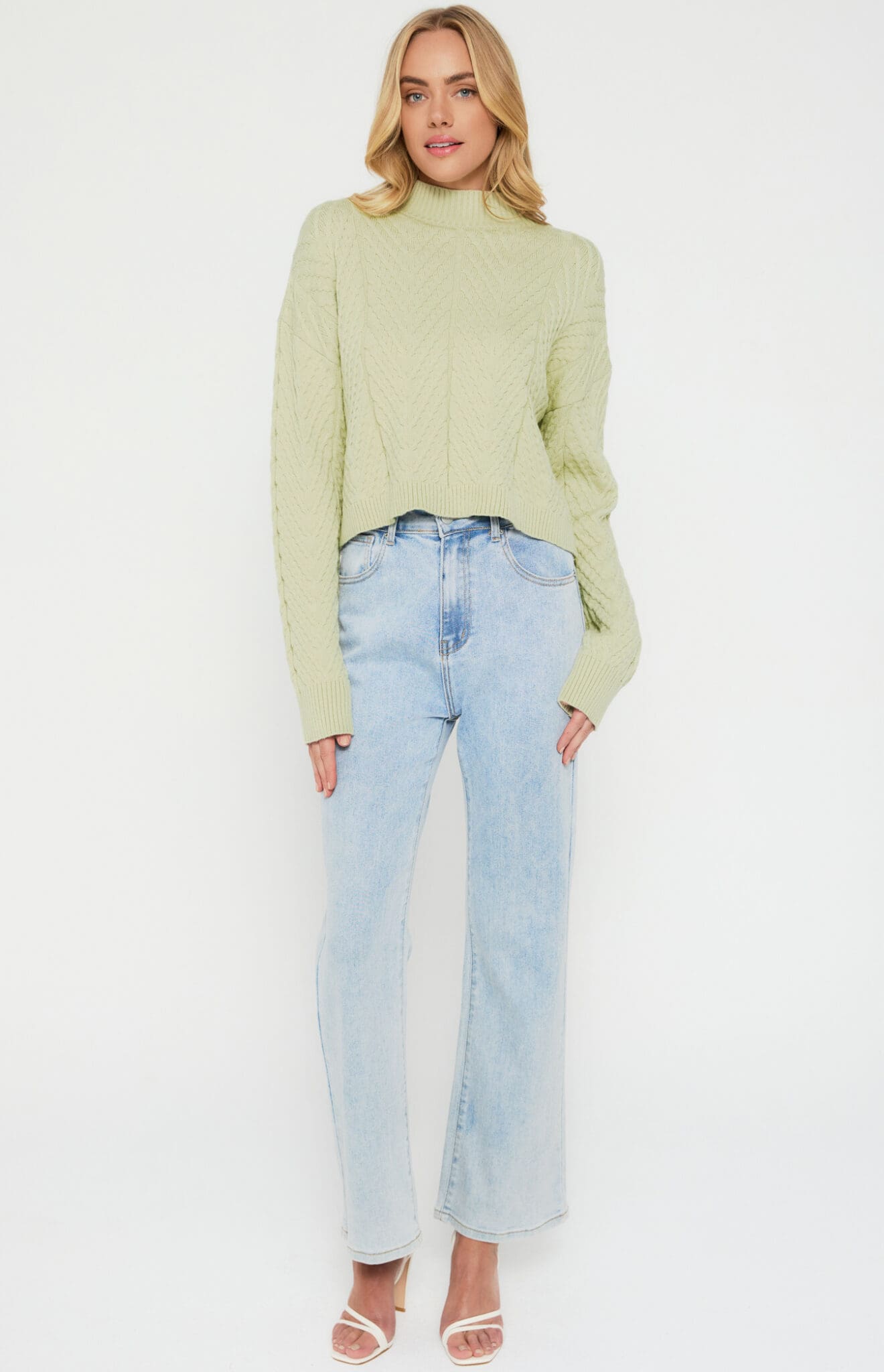 Bronti Knit - Green | Symphony’s On Argyle